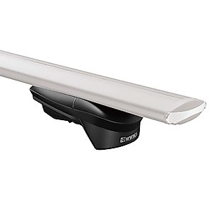 INNO XS150 Aero Low Profile Base Stays for Raised Side Rails TROUGH (Set of 4) , Black