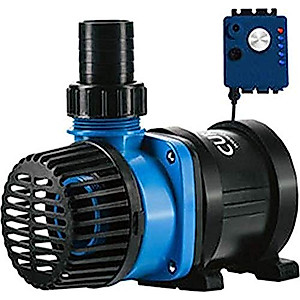Current USA eFlux DC Flow Pump with Flow Control 1900 GPH | Ultra Quiet, Submerisble or External Installation | Safe for Saltwater & Freshwater Systems, Model Number: 6010