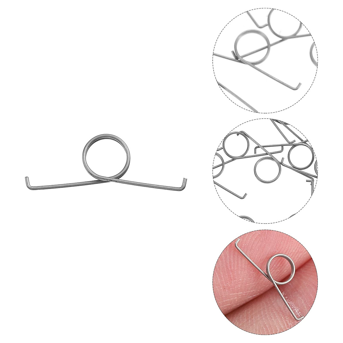 MILISTEN 50pcs Button Spring Controller Spring Metal Game Machine Spring Replacement Spring Metal Gamepad Spring Metal Metal Buttons Game Console l2 Iron