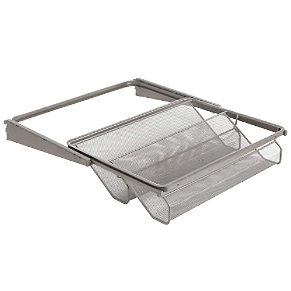 Closet Culture by Knape & Vogt 5.25 in. H x 23.50 in. W x 17.00 in. D Champagne Nickel Shoe Rack Kit for Closet System, 24