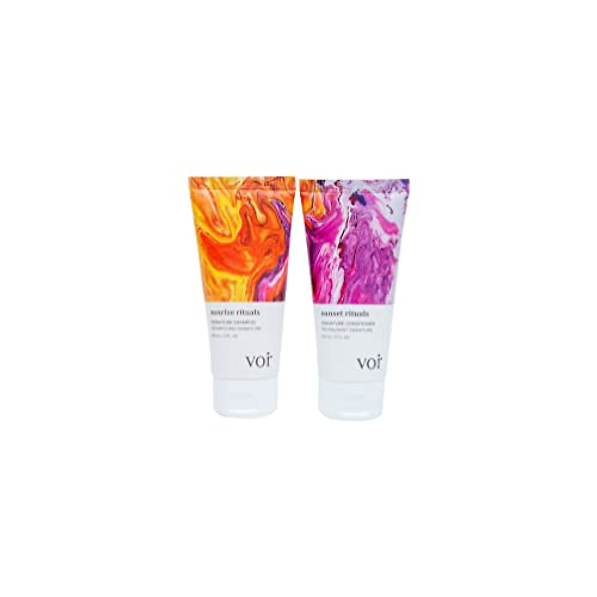 Voir Haircare Wash Day Duo Kit-Shampoo Conditioner Set-Travel Size-2.0 FL OZ Each