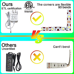 ZOKON 13ft/4M Led Vanity Mirror Lights Kit Bendable NO NEED TO CUT Vanity Make-up Mirror Cloakroom Adjustable Flexible Strip Light Table Set with Dimmer and Power Supply Mirror Not Included