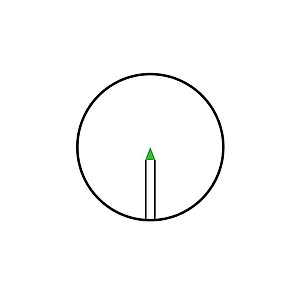 Trijicon TR24G AccuPoint 1-4x24mm Riflescope, 30mm Main Tube with BAC Green Triangle Post Reticle, Matte Black