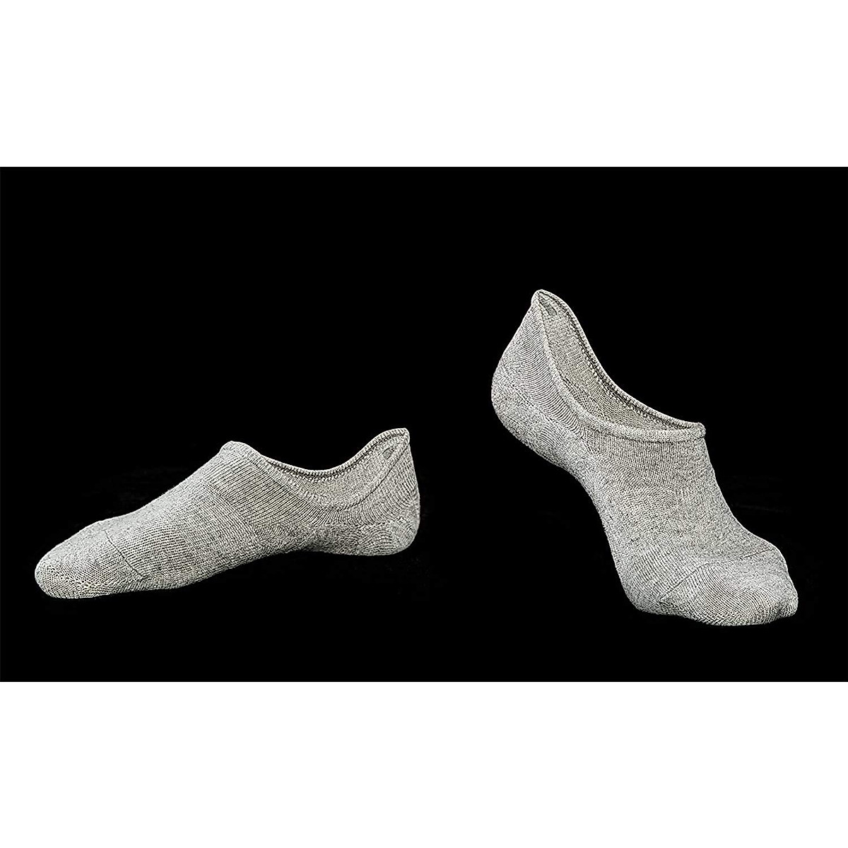 IDEGG No Show Socks Men Low Cut Ankle Short Socks for Men Casual Athletic Socks with Non Slip Grip