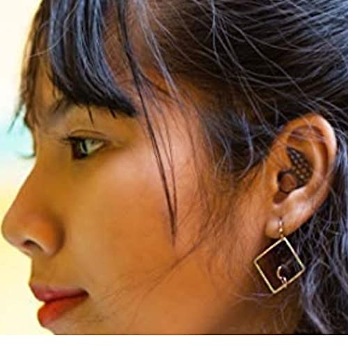 4 Pairs Anti-Slip Ear Fins - Ear Hooks Replacement for jaybird X2 X3, jaybird Blue Bud X, Aukey Latitude Ear Buds, Qy7 QY8 Earphones, MPOW Swift Earphones