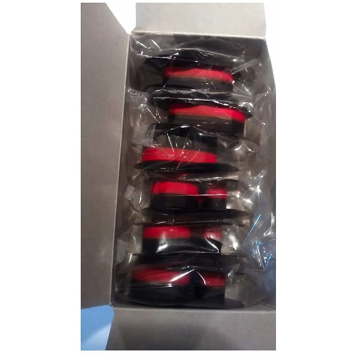 6 Calculator Ribbons Replacement for Canon MP11DX Canon MP-11DX Black Red - Adding Machine Ribbon Canon mp 11dx Ink canonmp11dx - Calculator Ribbon Universal