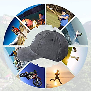 TRIOEPU Ski Doo Vintage Snowmobiles Unisex Camping Vintage Jeans Baseball Cap Classic Cotton Dad Hat Adjustable Plain Cap Navy