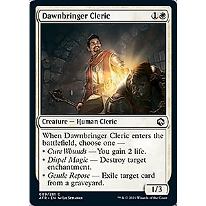 Magic: the Gathering - Dawnbringer Cleric (009) - Foil - Adventures in The Forgotten Realms