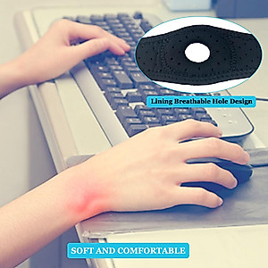 Wrist Brace For TFCC Tears, Adjustable Wrist Wrap with Soft Ring Pad for Ulnar Sided Wrist Pain, DRUJ Instability, Tendonitis, Strain, Carpal Tunnel, Wrist Support for Men Women Working Out, Sports