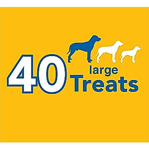 Pedigree Dentastix Large Treats For Dogs, (2) 4.16 Lb Packs (80 Treats)