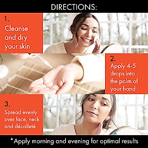 serumtologie C Serum 22 – Pure Vitamin C Serum for Face with Hyaluronic Acid & Ferulic Acid | Potent Anti-Aging Serum for Dark Spots, Fine Lines and Wrinkles | Brightening Serum - 1.15 Fl Oz