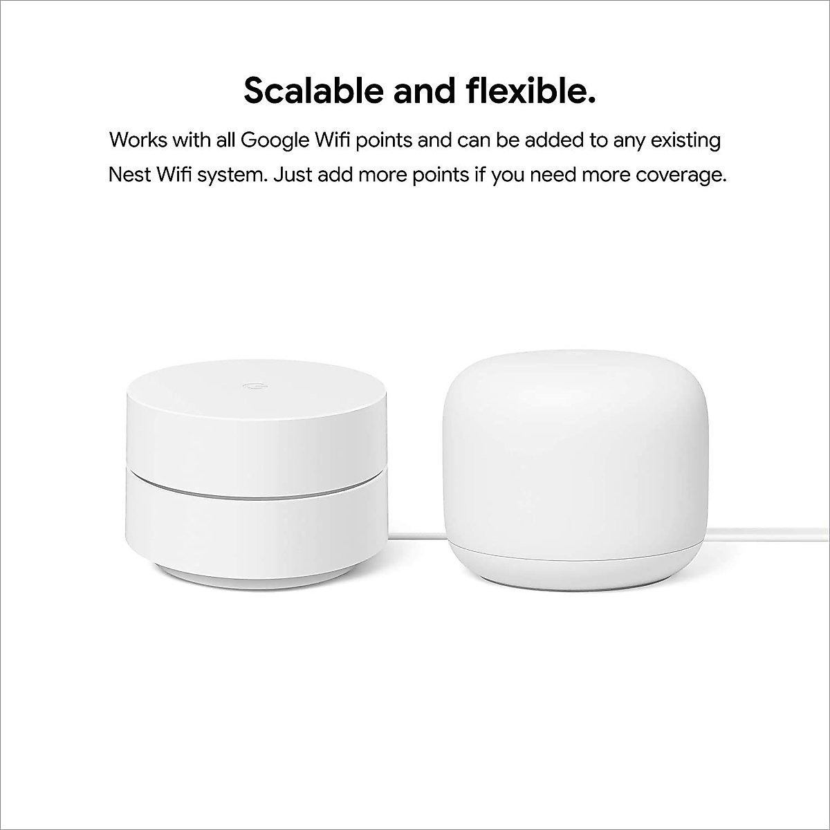 Google Wi-Fi Mesh Network System Router AC1200 Point (3-Pack) Bundle with Nest Indoor Security Camera, 3-Pack