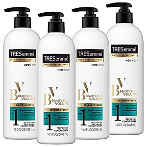 TRESemmé Pre-Wash Conditioner, Beauty Full Volume, 16.5 oz(Pack of 4)