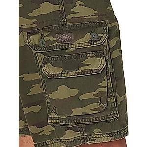 Lee mens Dungarees New Belted Wyoming Cargo Shorts, Combat Camo, 38 US