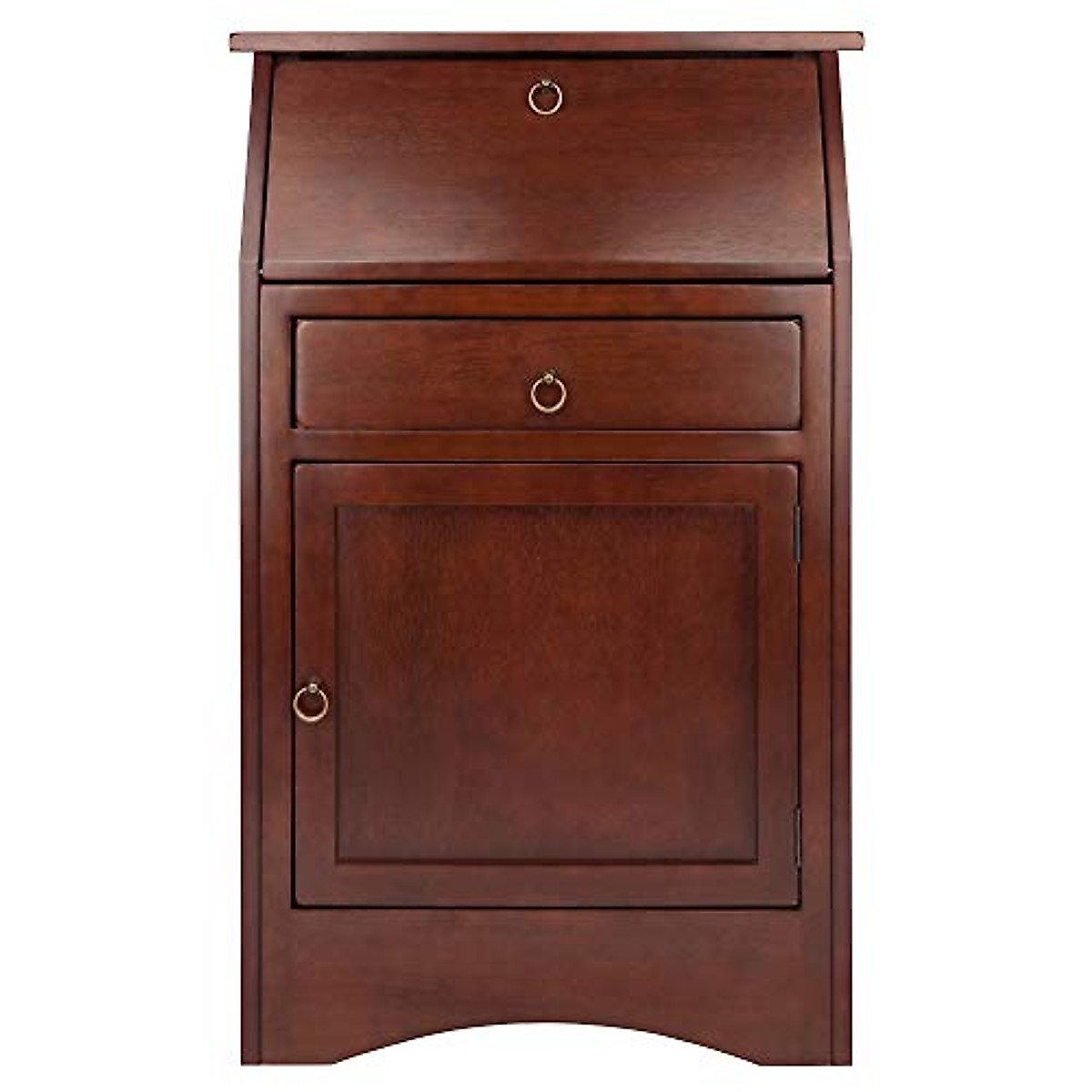 Winsome Wood Regalia Home Office, Walnut, Secretary Desk