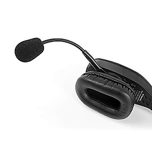YDYBZB Ear Pads Replacement B450-XT Microphone Foam Compatible with VXI Blueparrott B450-XT B450XT Bluetooth Headset Mod Kit Ear Cushions Cups (Ear Pads + Microphone Foam)