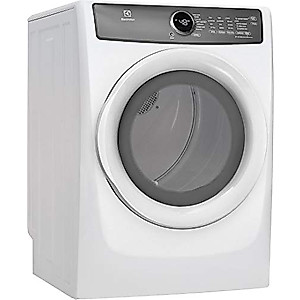Electrolux EFME427UIW 8.0 Cu. Ft. White Electric Dryer with Steam