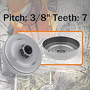 Mtanlo .325 Rim Sprocket Clutch Cover Worm Gear Bearing Kit for Stihl MS311 MS391 029 MS290 034 036 MS340 MS360 MS310 MS390 Chainsaw