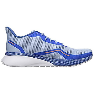 adidas Women's Nova X Running Shoe, Blue/White/Glow Blue, 6 M US