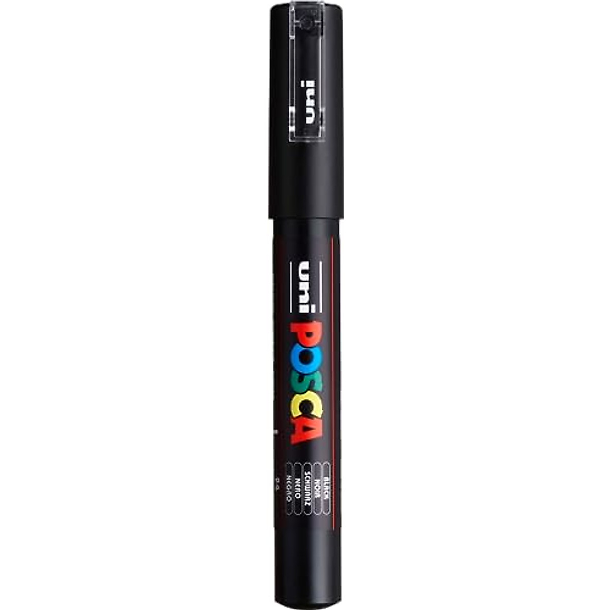 Posca Marker 1M in Black, Posca Pens for Art Supplies, School Supplies, Rock Art, Fabric Paint, Fabric Markers, Paint Pen, Art Markers, Posca Paint Markers