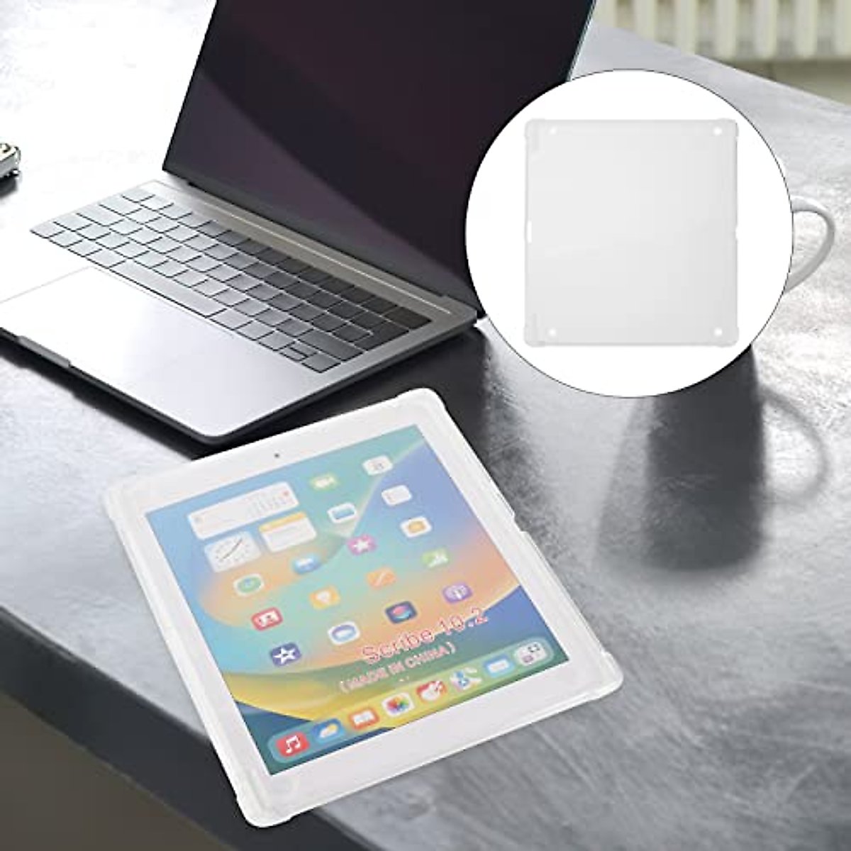 Obuyke E-Reader Protective Case E-Reader Cover with Pen Slot Ebook Reader Shell Compatible with Scribe 10.2 E-Reader Casing
