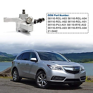 Power Steering Pump Replacement Compatible with 2005-2008 Honda Pilot 2005-2010 Honda Odyssey 2007-2013 Acura MDX Replace OE Part # 21-5442 56110-RGL-A03 56110-PVJ-A01 Power Assist Pump