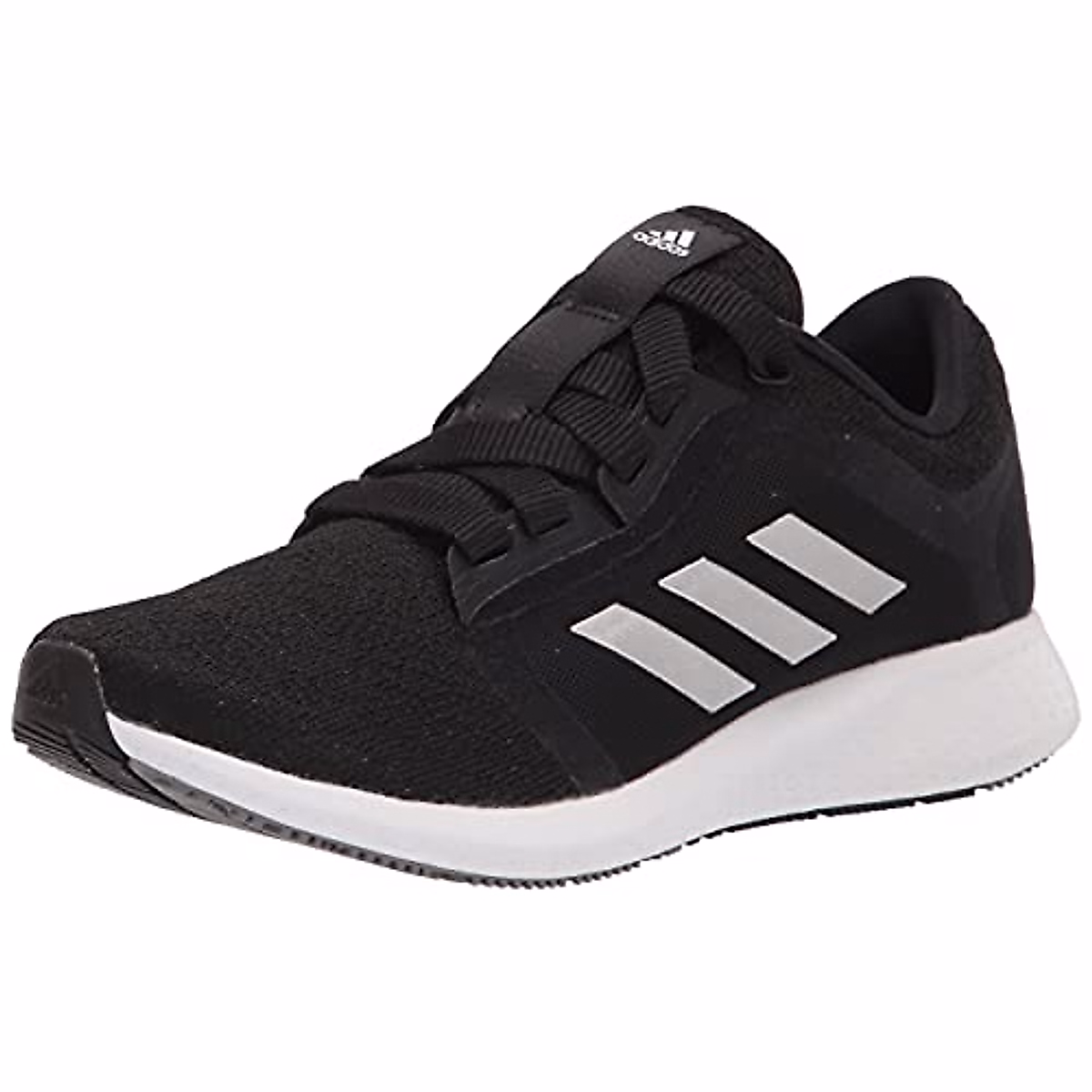 adidas Women's Edge Lux 4 Running Shoe, Core Black/White/Grey, 6