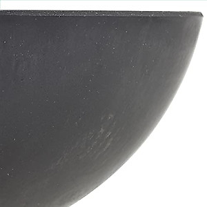 PSW Arcadia Products, Centerpiece Bowl, Fairy Garden Planter M20DC, 8 Inch, Dark Charcoal