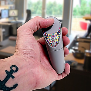 MightySkins Skin Compatible with Oculus Go Mobile VR - Happy | Protective, Durable, and Unique Vinyl Decal wrap Cover | Easy to Apply, Remove, and Change Styles | Made in The USA