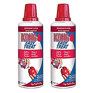 KONG - Easy Treat - Dog Treat Paste - 8 Ounce (2 Pack) - Pepperoni