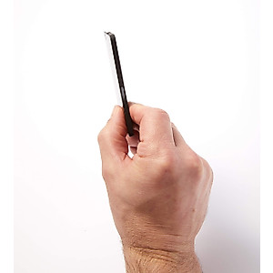 ThinOptics Reading Glasses + FlashCard Case | Black Frame, 1.50 Strength Readers