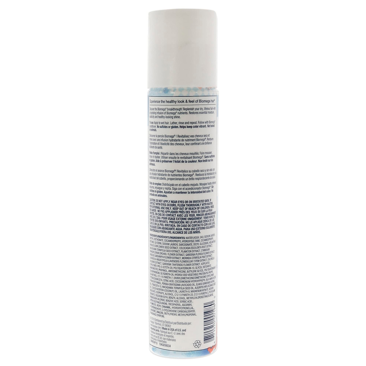 Biomega Moisture Shampoo Unisex Shampoo by Aquage, 10 Ounce