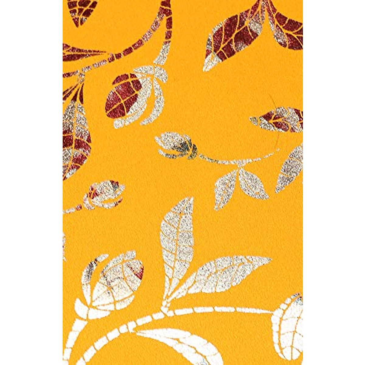 Janasya Women's Mustard Foil Printed Poly Crepe Kurta