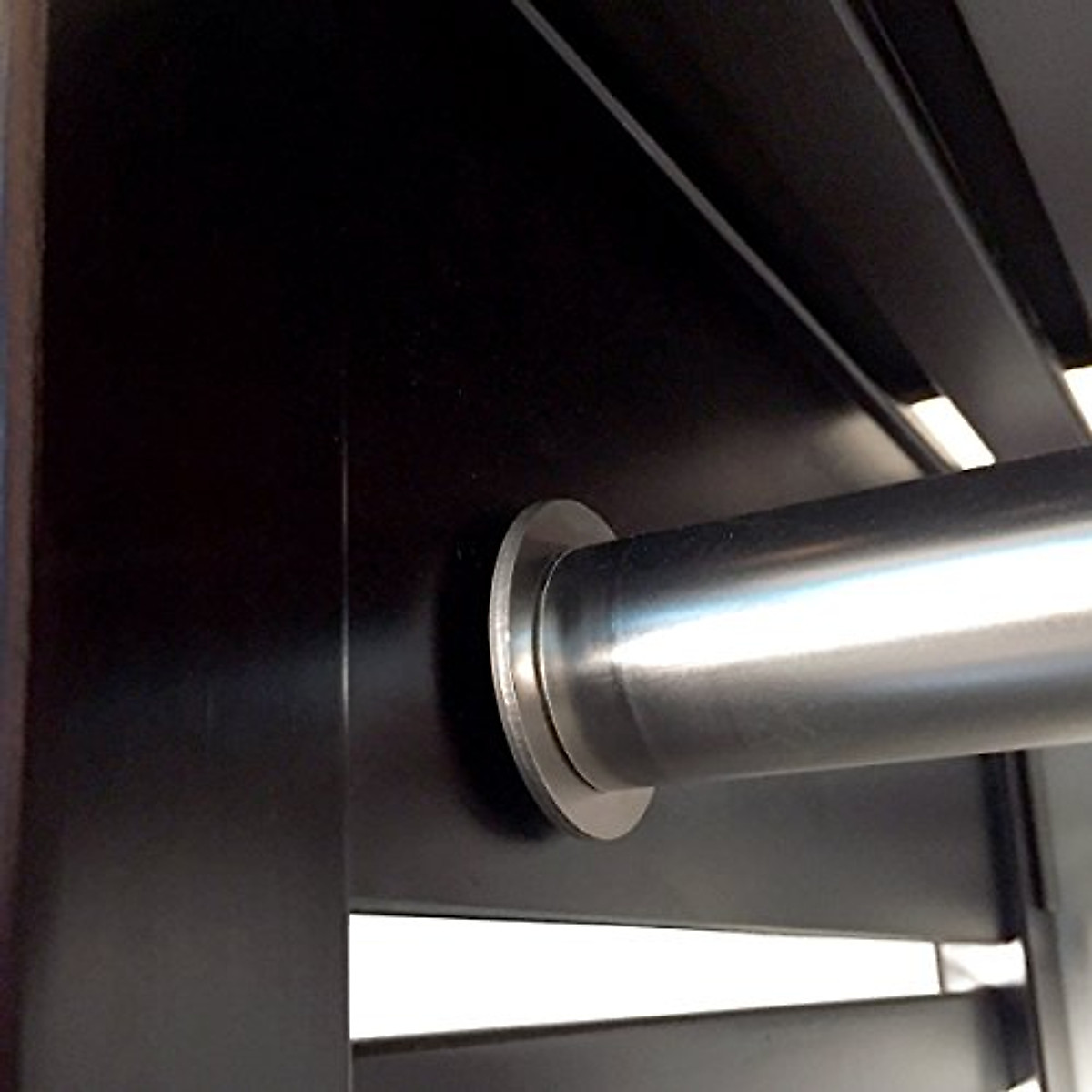 John Louis Home 16in. Deep Solid Wood 3-Drawer Woodcrest Deluxe Closet Organizer Espresso