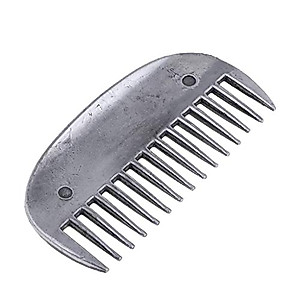 Baoblaze Heavy Duty Metal Curry Comb Brush Horse Pony Mane Tail Body Hairy Curry Cleaning Tool