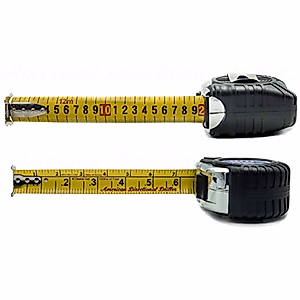 40 Foot Tape Measure – Wide Blade – Engineer Scale, Imperial Inch/Foot, Metric – Bottom Hole Assembly – BHA Tape – Directional Drilling Tape Measure – Class II
