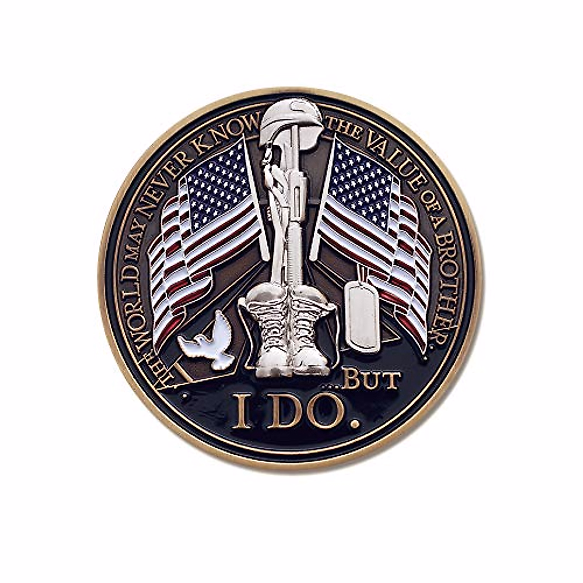 Fallen Hero Challenge Coin · Fallen Soldier Memorial Challenge Coin
