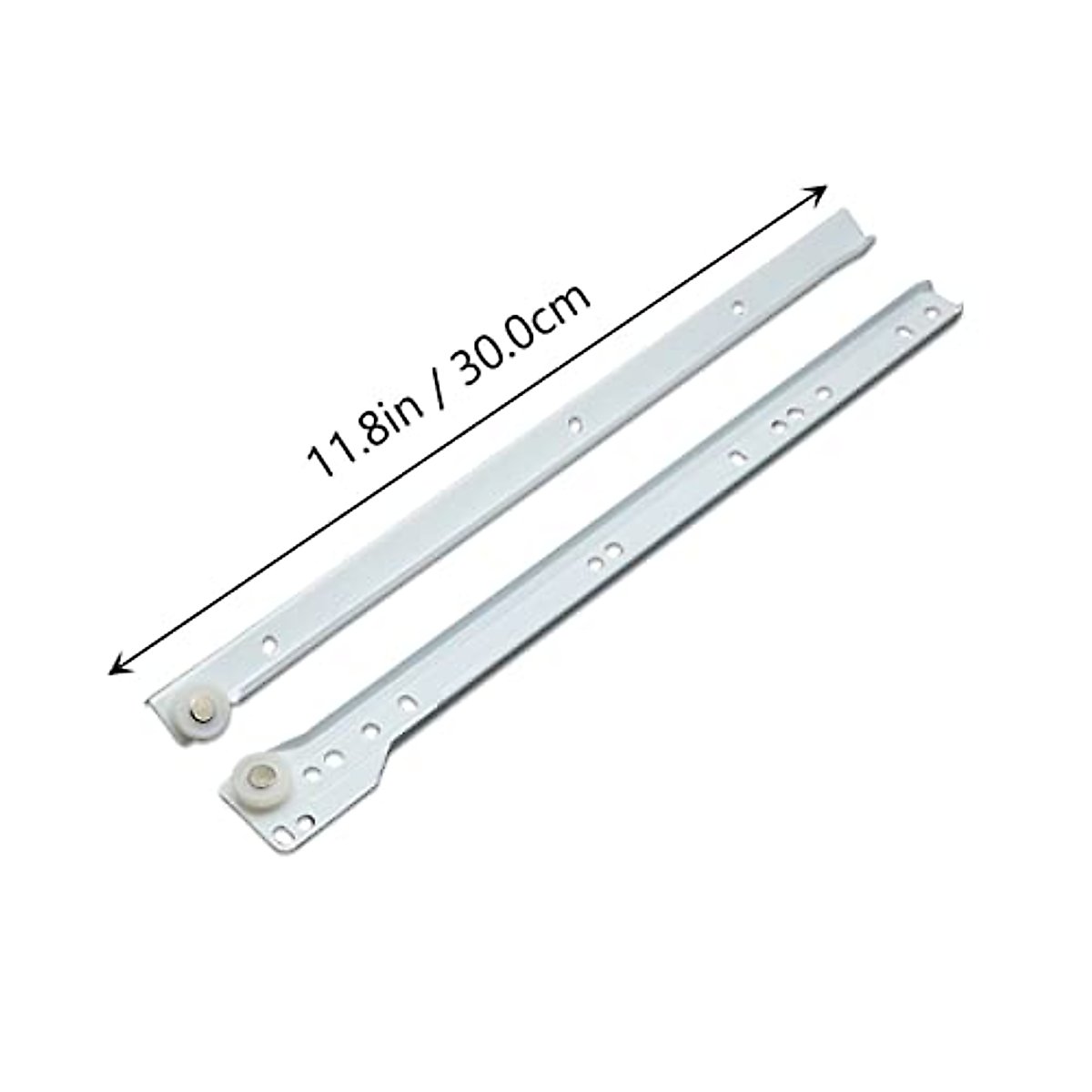 Ciieeo 2 Sets Drawer Slides Ball Bearings PC Keyboard Desk Tray Cabinet Drawer Bearing Slides Cabinet Slider Table Keyboard Slides Heavy Duty Slides Bearing Tray Slide Cupboard Slideshow