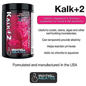 Brightwell Aquatics Kalk+2 - Advanced Kalkwasser Supplement 450g / 15.9oz