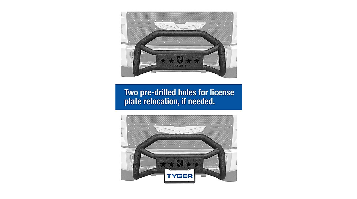 Tyger Auto Front Bumper Guard | 2019-2023 Ford Ranger Bull Bar