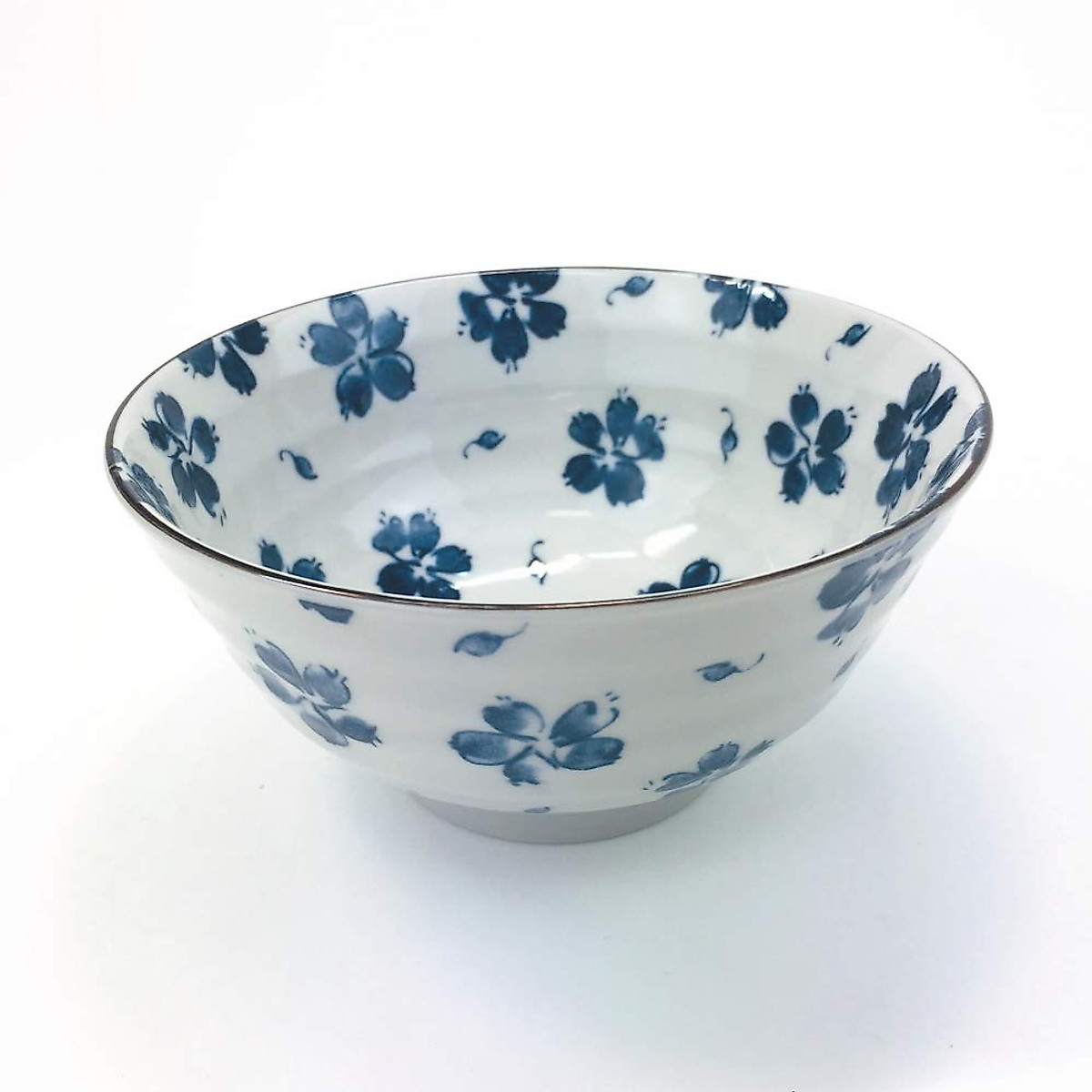Japanese Mino Ware Chawan 5.0 inches Rice Bowls 5 patterns with Gift Box set, ceramic mino yaki