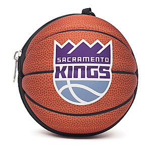 MACCABI ART Official Sacramento Kings Collapsible Insulated Basketball Lunch Bag, 13.4” x 5.75” x 5.75” Purple