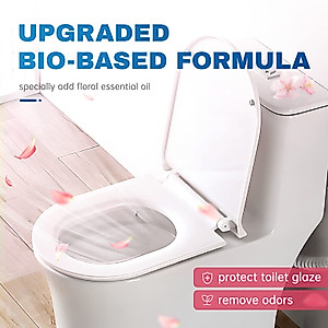 Vacplus Toilet Bowl Cleaners - 12 Pack, Upgraded Long-Lasting Toilet Cleaner, Toilet Bowl Cleaner Tablets, Prevent Various Stains