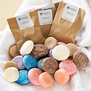 PURE SABAO Redeem Soap Company Bergamot & Fresh Citrus Shampoo Bar, Made in the USA, 3 oz Shampoo Bar, Zero Waste, No Plastic, SLS Free, Paraben Free