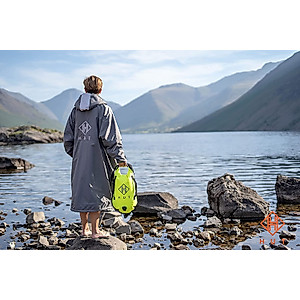 HUT Swim Buoy Dry Bag - Premium Tow Float and Watertight Dry Bag for Open Water Swimmers, Triathletes. High Visibility Safety Swim Buoy, Two air Chambers - be seen be Safe (20L)