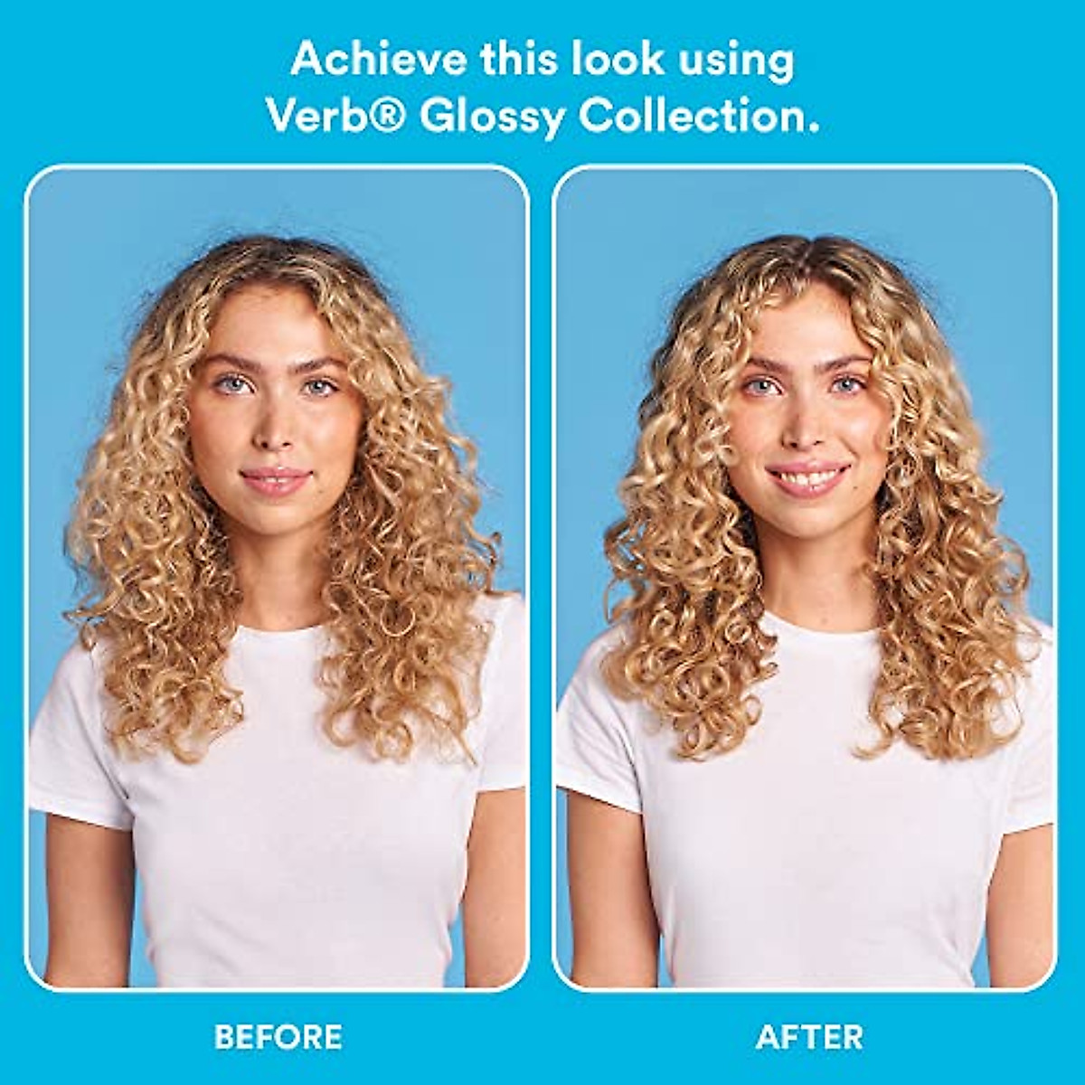 Verb Glossy Shine Spray with Heat Protection - Vegan Paraben Free Moisturizing Hair Spray without Harmful Sulfates for All Hair Types - Adds High Shine and Primes for Styling, 6.5 fl oz