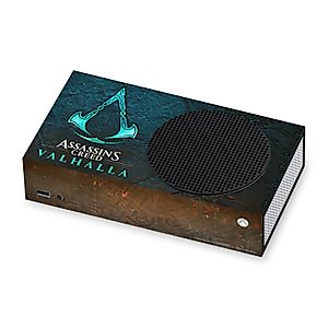 Head Case Designs Officially Licensed Assassin's Creed Logo Valhalla Key Art Vinyl Sticker Gaming Skin Decal Cover Compatible with Xbox Series S Console