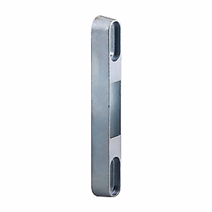 Prime-Line E 2125 3-1/8 inch, Diecast, Aluminum Finish Sliding Patio Door Keeper , Zinc