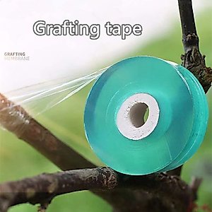 SUCA Grafting Tape Grafting Tool Buddy Tape Grafting Plant Grafting Tape,2 Color 4PCSwith Various Elasticity (tape4pcs)