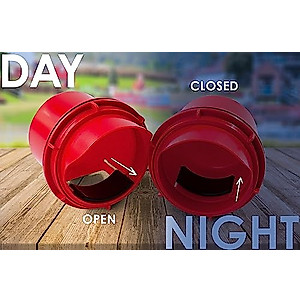 RentACoop Chick2Chicken 10lb Feeder & 2 Gal Waterer Set with Gravity Feed Refill & Auto-Fill Cups - BPA-Free Food & Water Buckets for Up to 20 Chicks or 12 Adult Chickens